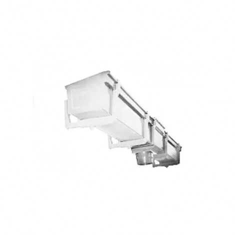 Arensi-Marley F300 Rain Gutter 5.8m Rain Grey / Salur Air