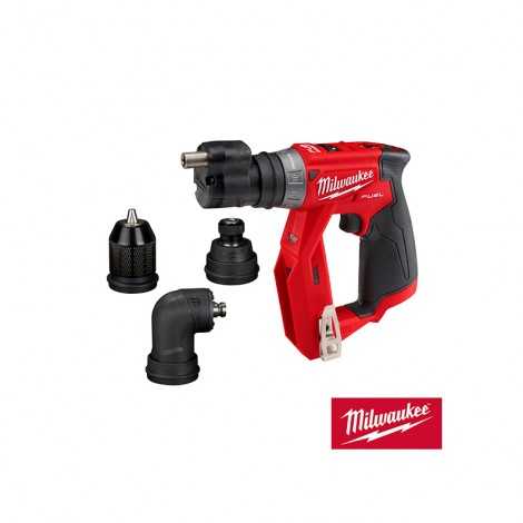 Milwaukee M12 Fuel SDS-Plus Hammer M12 CH-602C (2 Mode) + Installation Drill Driver M12 FDDXKIT ...
